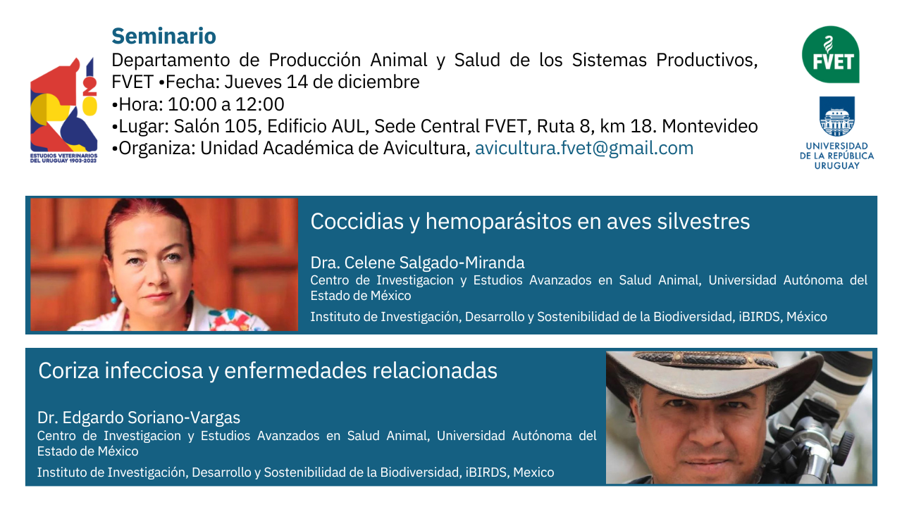 Seminarios del Departamento de Producción Animal y Salud de los ...